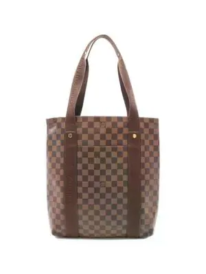 LOUIS VUITTON 2011 Hippopotamus Damier Ebene Tote Bag