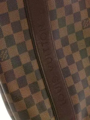 LOUIS VUITTON 2011 Hippopotamus Damier Ebene Tote Bag