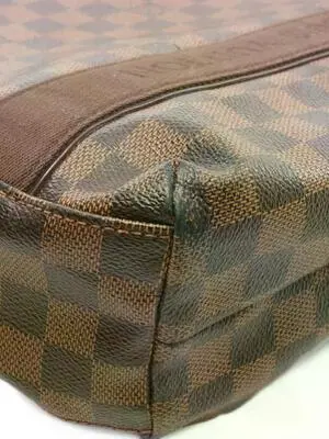 LOUIS VUITTON 2011 Hippopotamus Damier Ebene Tote Bag