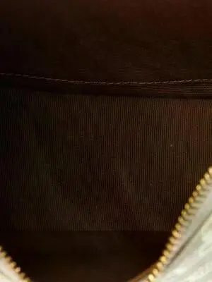 Celine Ava Bag Triomphe Coated Canvas Hobo Bag