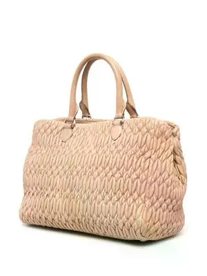 Miu Miu 2010-2026 Matelasse Nappa Crystal Satchel