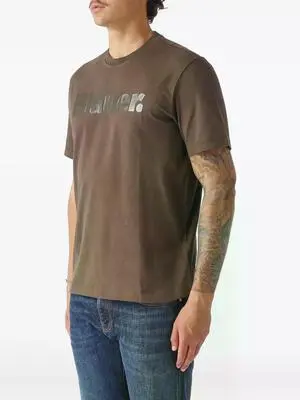 BLAUER. Logo-print T-shirt