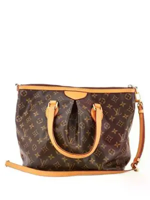 LOUIS VUITTON Palermo Handbag Monogram Canvas Pm Tote Bag - Brown