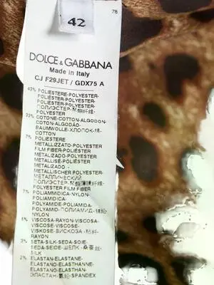 Dolce & Gabbana Jacquard-patchwork Blazer