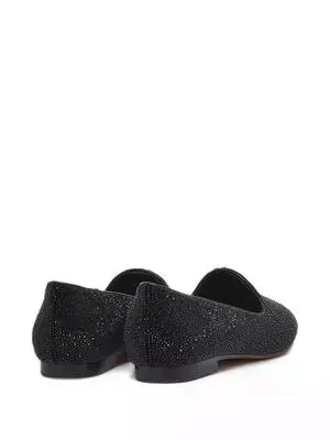 TWENTY FOURHAITCH Syara Crystal-embellished Loafers