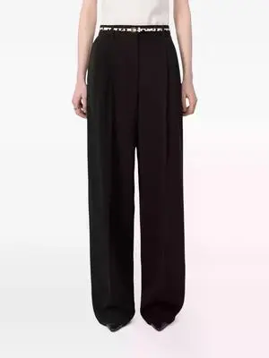 Max Mara Belted Pleated Trousers
