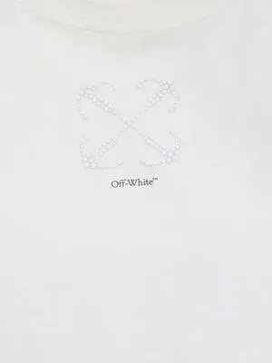 Off-White Arrow-motif Cropped T-shirt