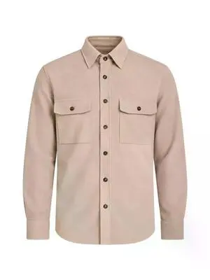 Brioni Military-style Shirt - Neutrals