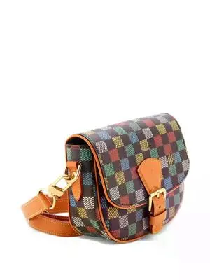 LOUIS VUITTON Montsouris Messenger Bag Pharrell Williams Vers Damier Crossbody Bag