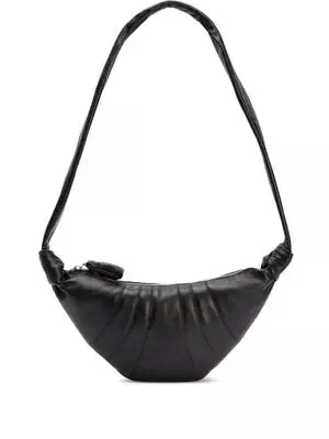 LEMAIRE Leather Shoulder Bag - Black