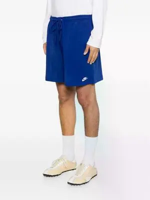 Nike French Terry Flow Shorts - Blue