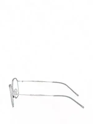 Giorgio Armani Geometric-frame Sunglasses - Silver