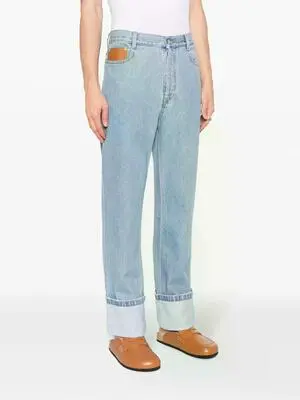 Loewe Mid-rise Wide-leg Jeans