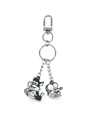 Carhartt Work In Progress Coffee Break Keyring - Silver
