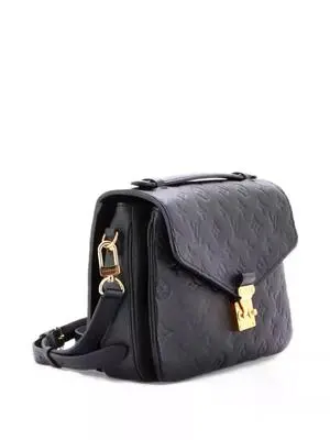 LOUIS VUITTON Pochette Metis Monogram Empreinte Leather Crossbody Bag