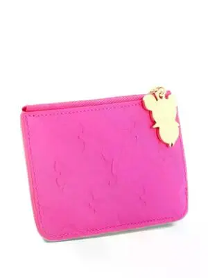LOUIS VUITTON X Takashi Murakami Romy Monogram Multicolor And Leather Card Holder