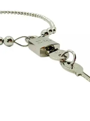 Dior 2000s Padlock Necklace