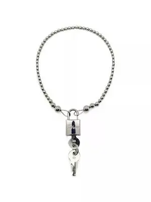 Dior 2000s Padlock Necklace