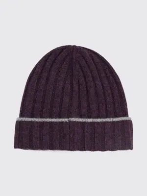 Brunello Cucinelli Cashmere Beanie - Violet