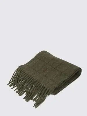 Polo Ralph Lauren Tartan Recycled Wool Scarf With Pony Logo - Green
