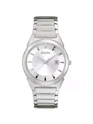Bulova Classic 38mm Watch - Silver