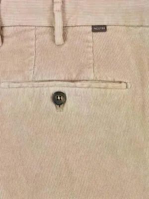 Incotex Pleated Corduroy Trousers