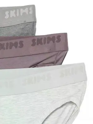 SKIMS Logo-waistband Briefs