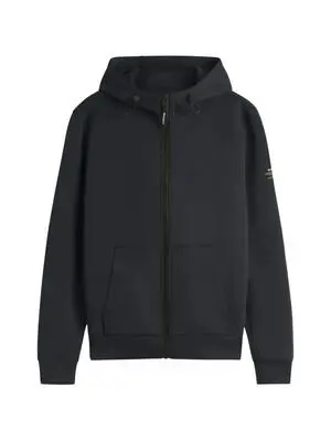 ECOALF Logo-patch Zip-up Hoodie