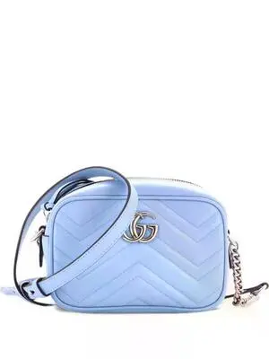 GUCCI Gg Marmont Shoulder Bag Matelasse Leather Mini Crossbody Bag