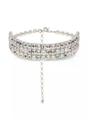 Magda Butrym Crystal-embellished Choker Necklace - Silver