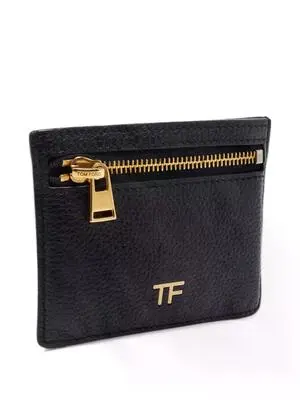 TOM FORD T-line Leather Card Holder