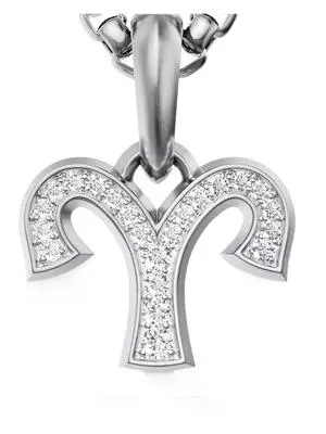 David Yurman Aries Diamond Pendant - Silver