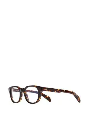 CUTLER & GROSS Tortoiseshell-effect Rectangle-frame Glasses