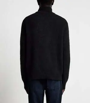 Paige Wool-blend Bouclé Donover Quarter-zip Sweater