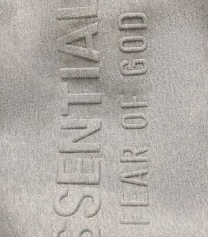 Fear Of God Logo '90s Hoodie