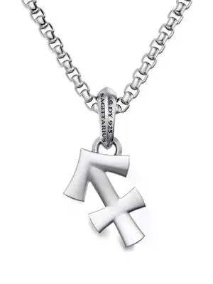 David Yurman Sagittarius Diamond Pendant - Silver