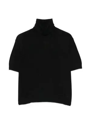 N°21 Short-sleeve Turtleneck Sweater