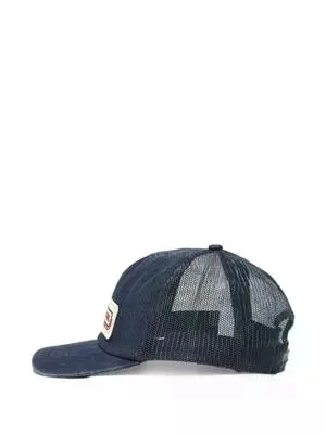Ralph Lauren Logo-patch Mesh-panel Cap - Blue