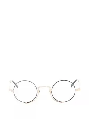 Matsuda Round-frame Glasses - Black