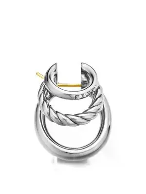 David Yurman Dy Mercer® Diamonds Earrings - Silver
