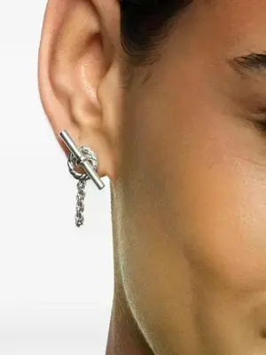 David Yurman Dy Mercer® Bold Toggle-chain Stud Earrings