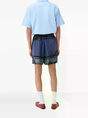 Versace Greca-print Shorts