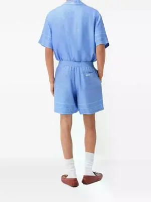 Versace Greca-print Bermuda Shorts