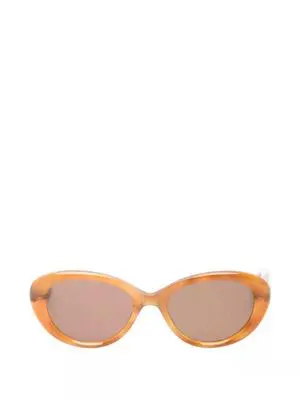 Garrett Leight Ingénue Cat-eye Sunglasses - Brown