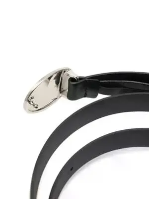 N°21 Logo-engraved Oval-buckle Belt