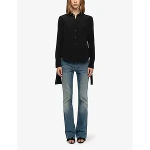 Zadig&Voltaire Turma Wrist-tie Silk Shirt