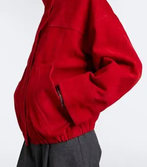 RÓHE Oversized Suede Jacket