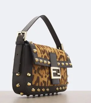 Fendi Baguette® 26424 Calf Hair Shoulder Bag