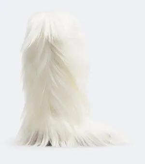 Paris Texas Napa Shearling Knee-high Boots