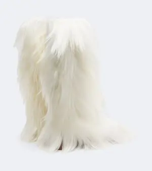 Paris Texas Napa Shearling Knee-high Boots